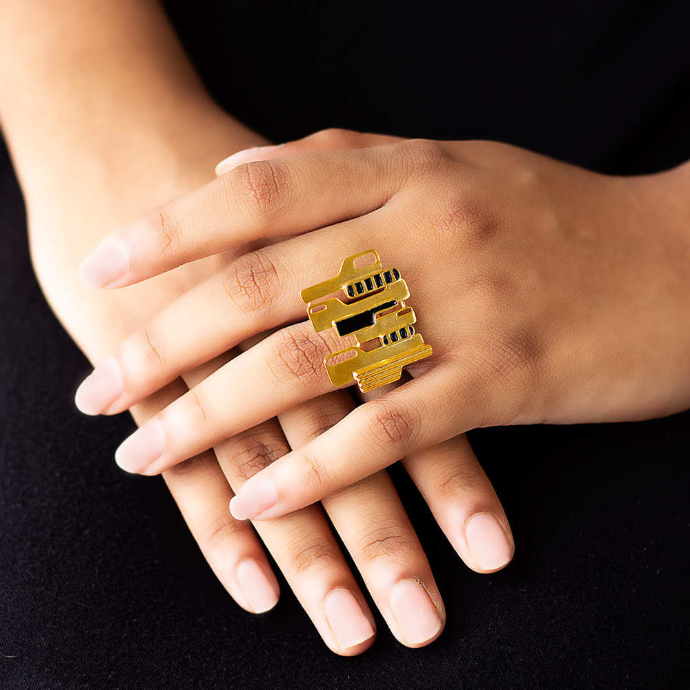 TERRA - Unique Finger ring design for women | Buy Dotto Stylish Finger ...